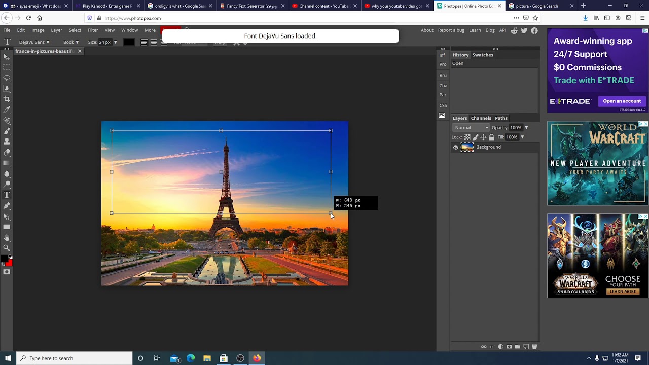 photopea guide for begginers - YouTube