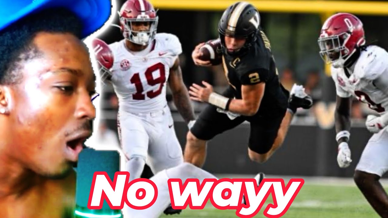 The Most Embarrassing Lose in Alabama History | Vanderbilt vs Alabama ...
