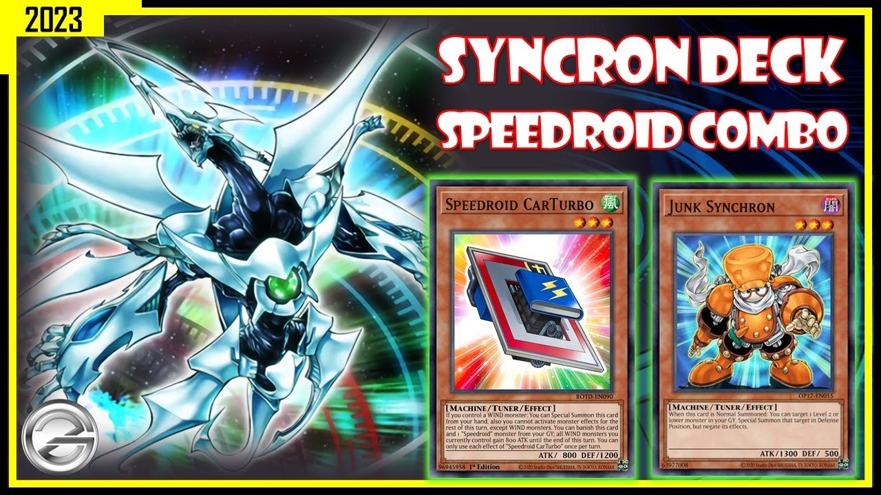 Yugioh Duel Links | Synchron Deck With Speedroid Gameplay June 2023 ...