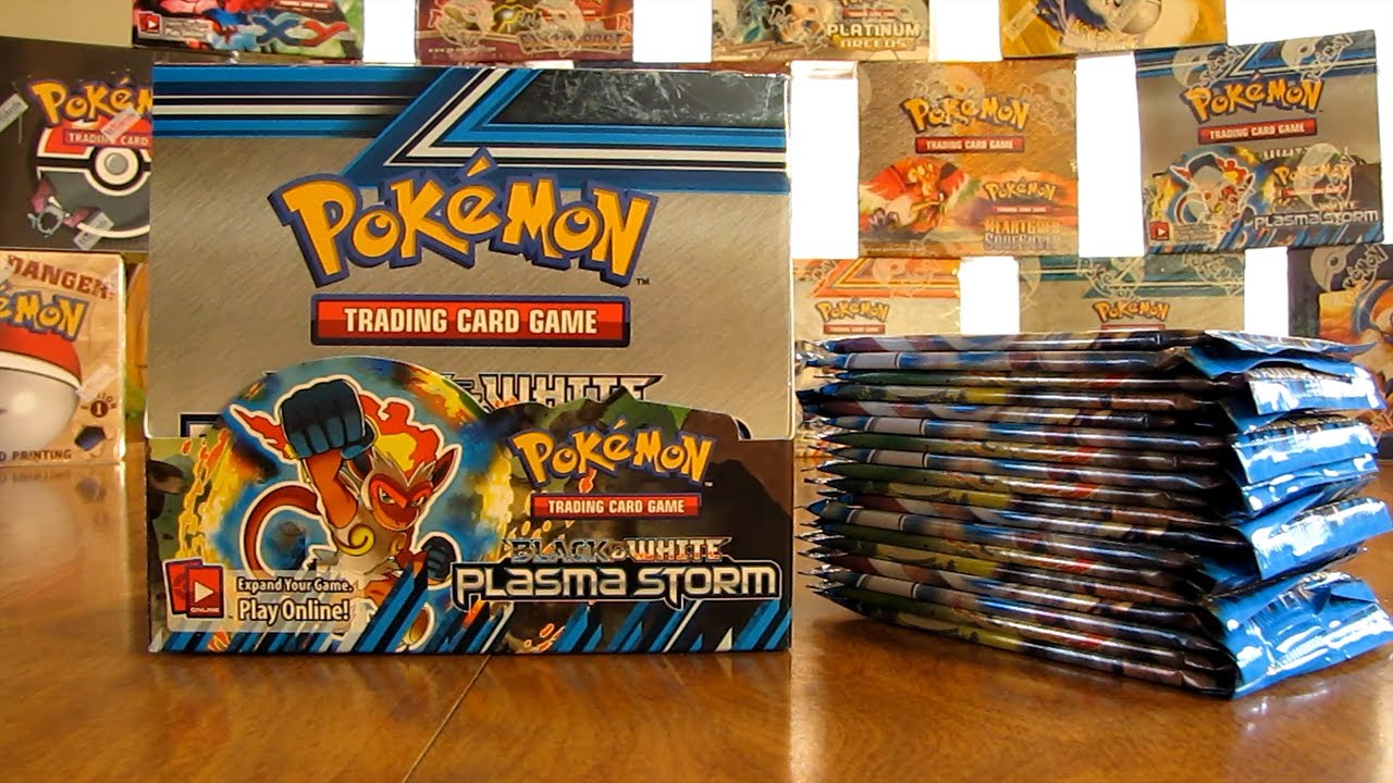 Pokemon Plasma Storm Booster Box Opening Pt. 2 (16 Boxes) - YouTube