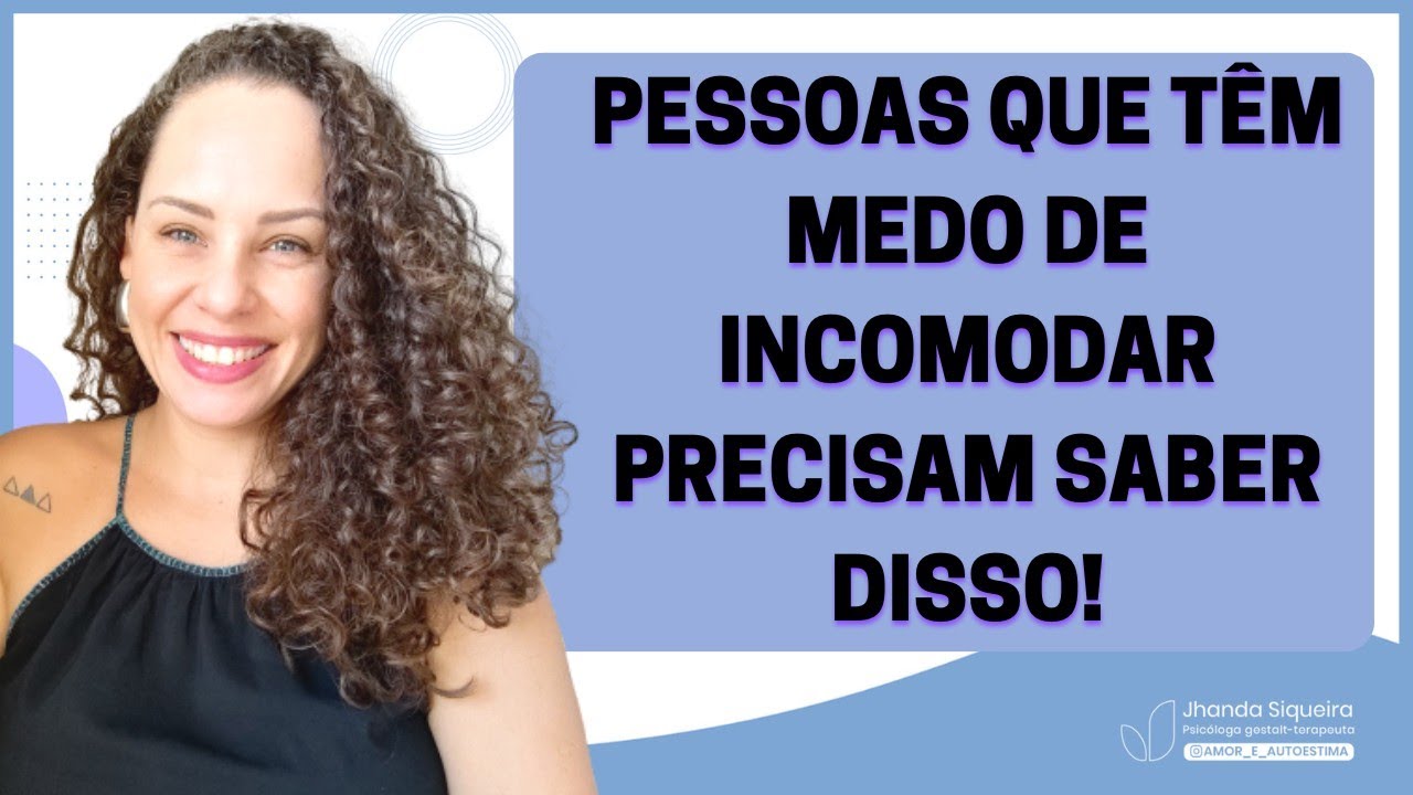 Pessoas que têm medo de incomodar precisam saber disso urgentemente ...