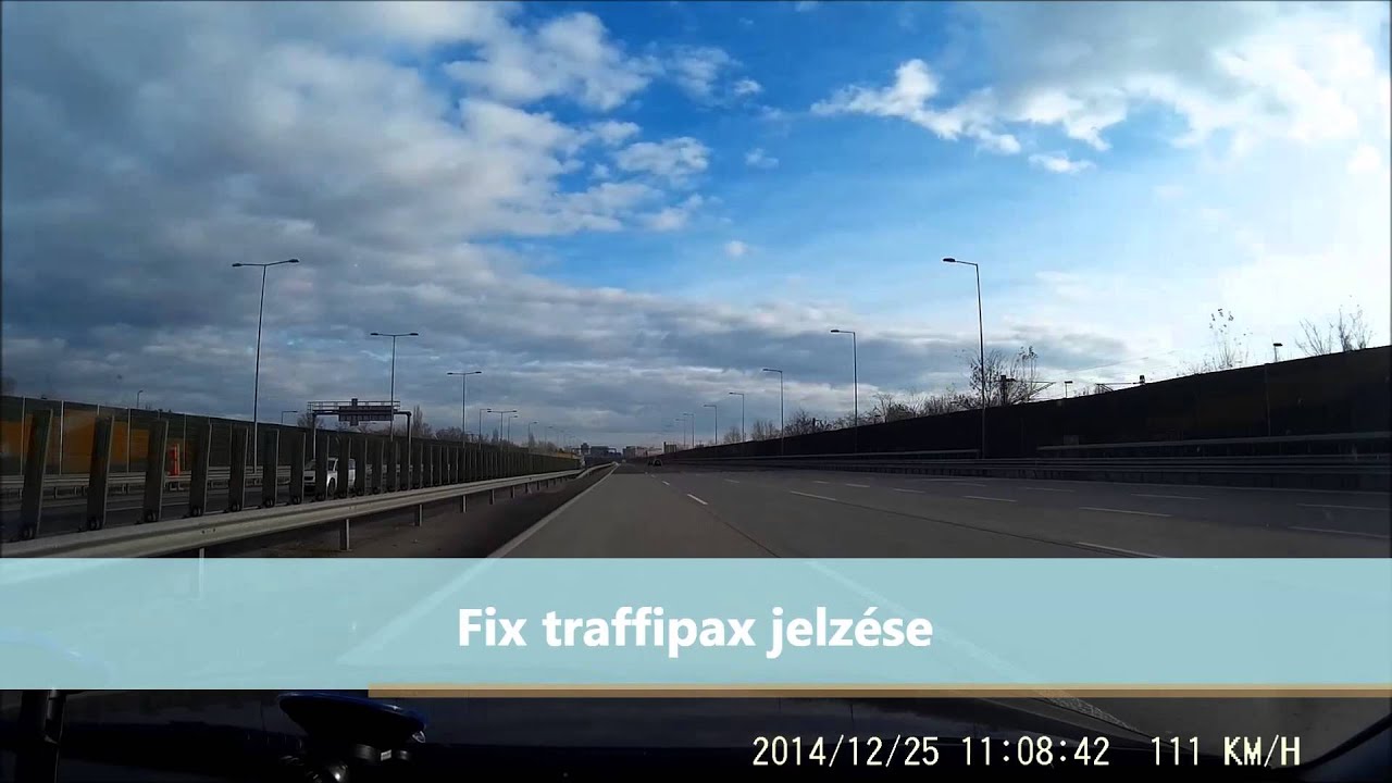 Traffipax jelző alkalmazás működés közben! / Traffi hunter / - YouTube