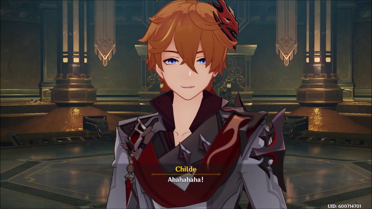 Childe Boss Fight, Overlord of Vortex Boss, Zhongli and more scenes ...