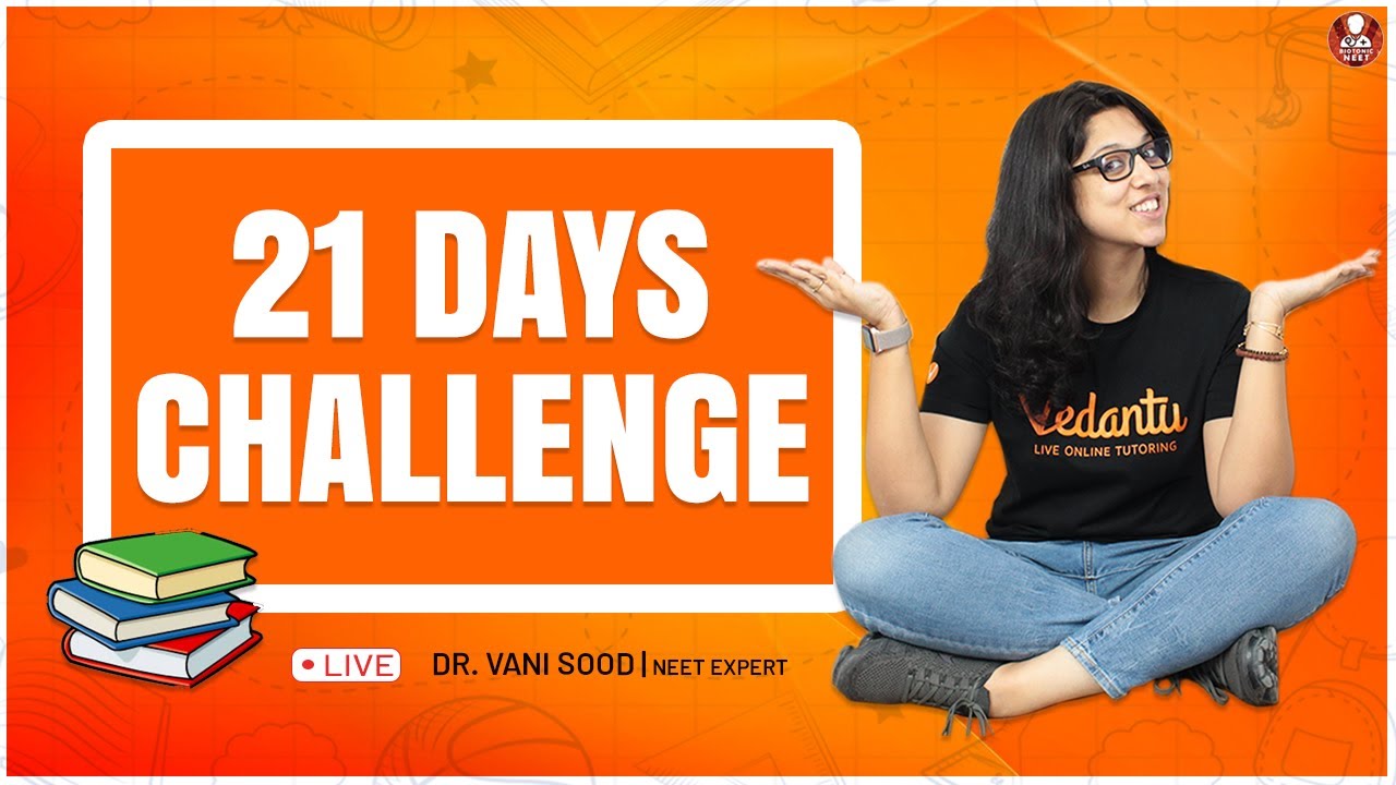 21 Days Challenge 🤞 | Study 📖 Tips and Tricks by Vani Ma'am | Dr. Vani ...
