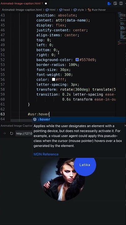 How to create an Animated Image Caption in Pure CSS | Geekboots - YouTube
