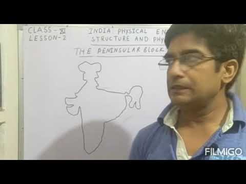 Class-11 Structure and Physiography The Peninsular Block - YouTube