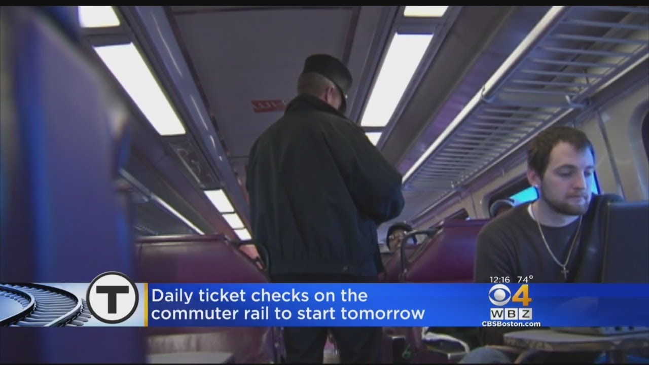 Daily Ticket Checks On The Commuter Rail To Start Tuesday - YouTube