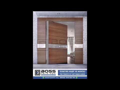 Kompozit Villa Kapısı Modelleri | Boss Çelik Kapı | Yağmura Güneşe Dayanıklı Kapı Modelleri