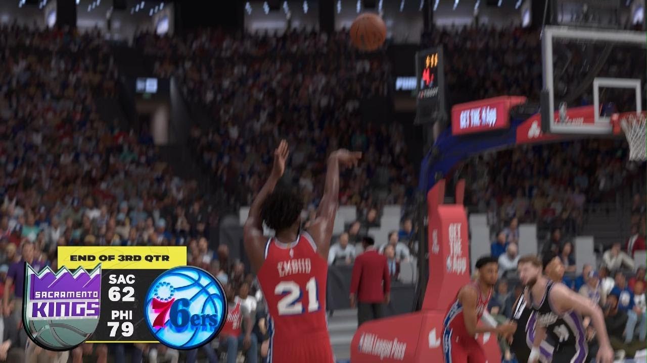 NBA 2K25 | Sacramento Kings Vs Philadelphia 76ers(2) - YouTube
