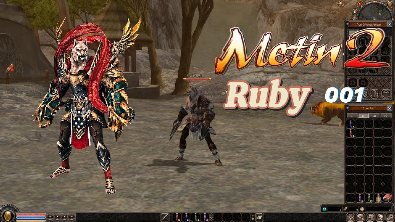 Metin2 Ruby [01] - F2P Neustart & Lykaner - YouTube