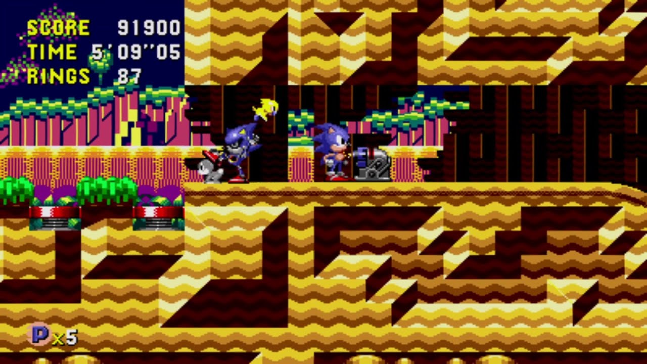 Sonic CD - Collision Chaos (Zone 2) - YouTube