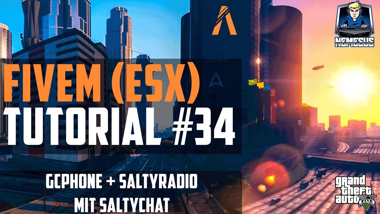 FiveM (ESX) Tutorial #34 - GCPhone + SaltyRadio mit Saltychat ...