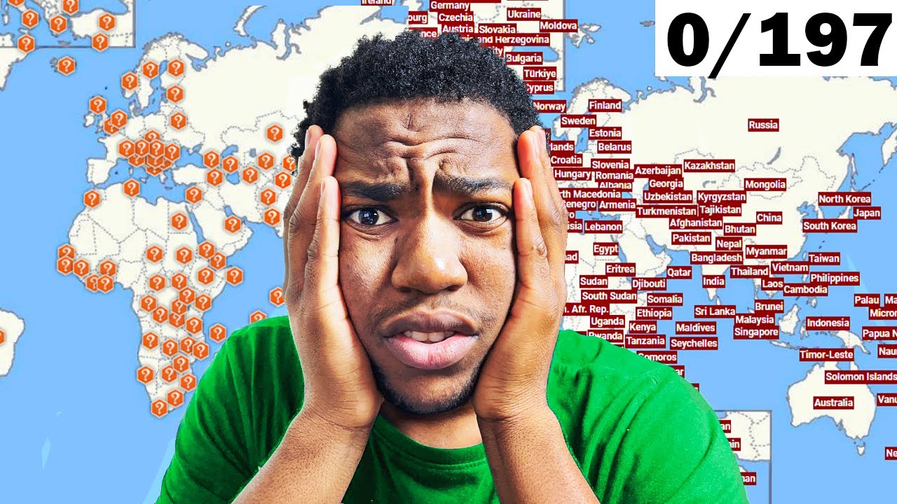 Can I name all 196 Countries of The World? - YouTube