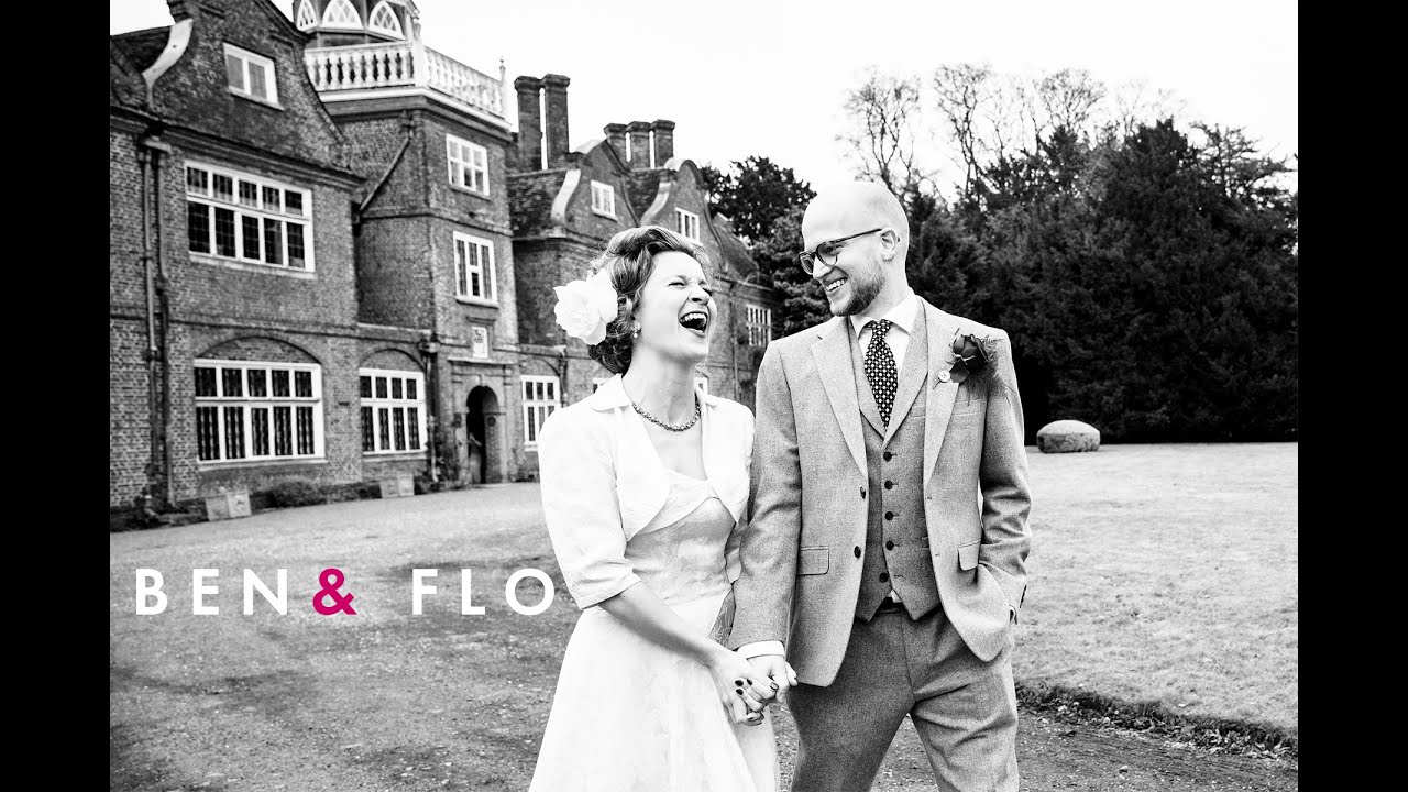1950s styled wedding at Rothamsted Manor, Hertfordshire | Ben & Flo - YouTube