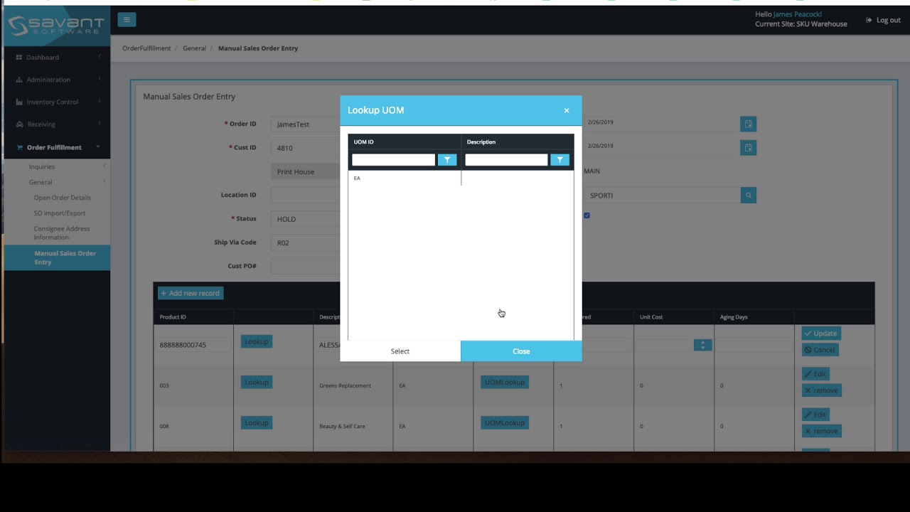 SKU Distribution - Real-time Order Update - YouTube