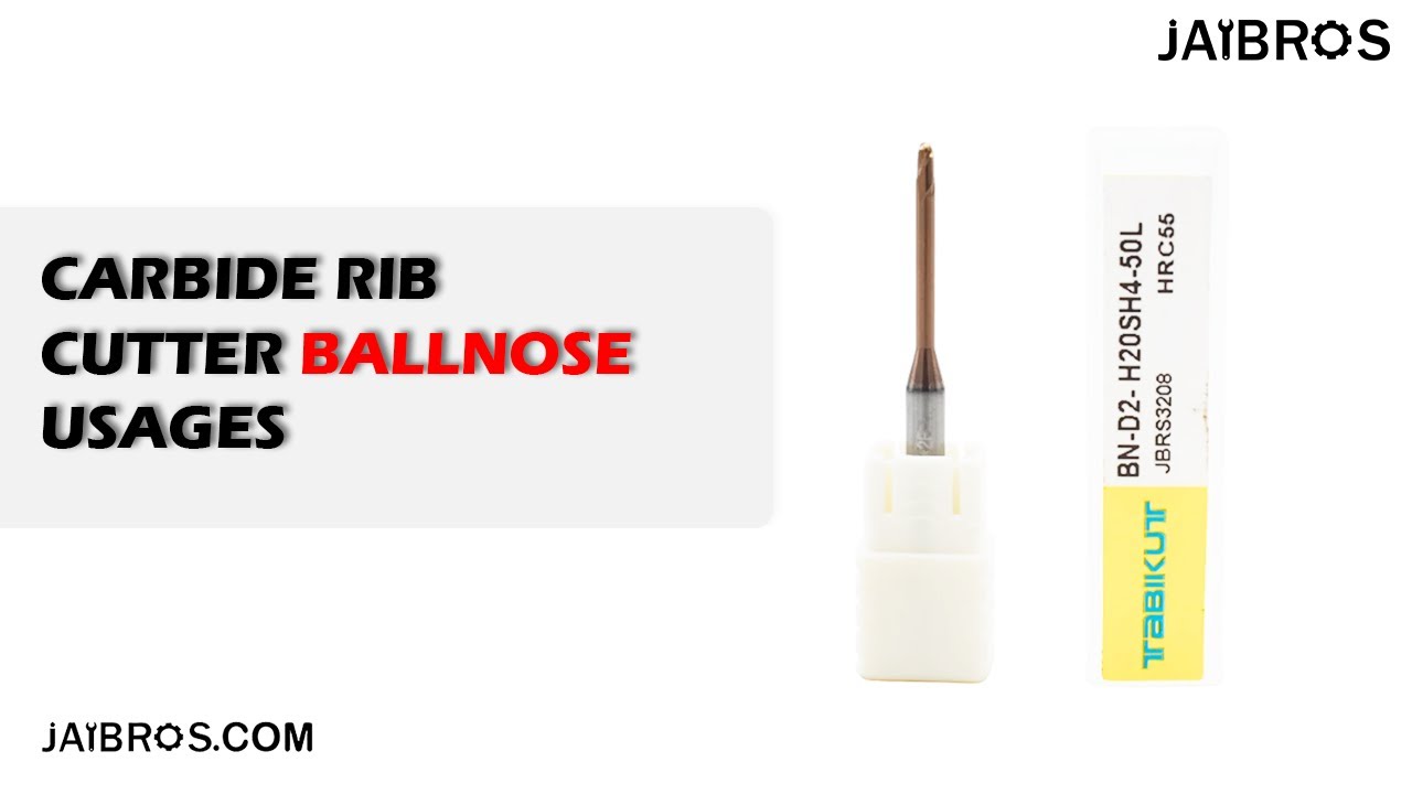 Carbide Rib Cutter Ballnose Usages - YouTube