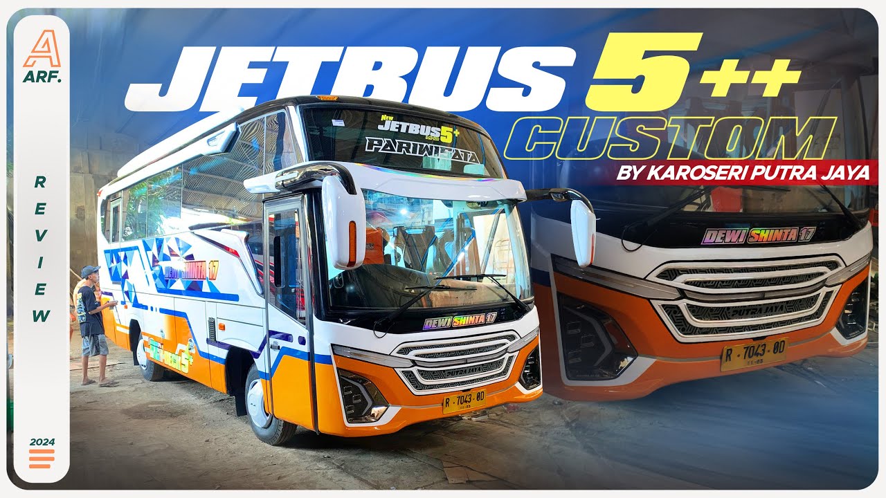 JETBUS 5 MD CUSTOM Karya Karoseri PUTRA JAYA Nganjuk - YouTube