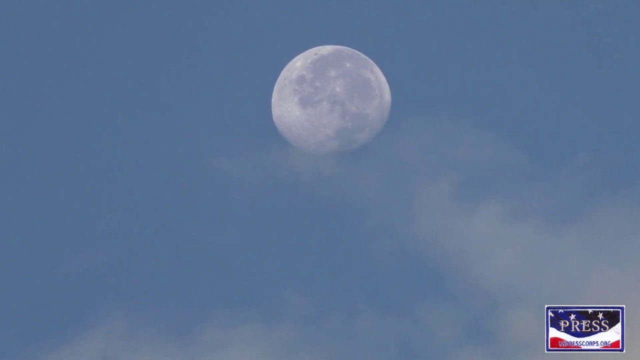 Moon over Coamo, Puerto Rico during the day - YouTube