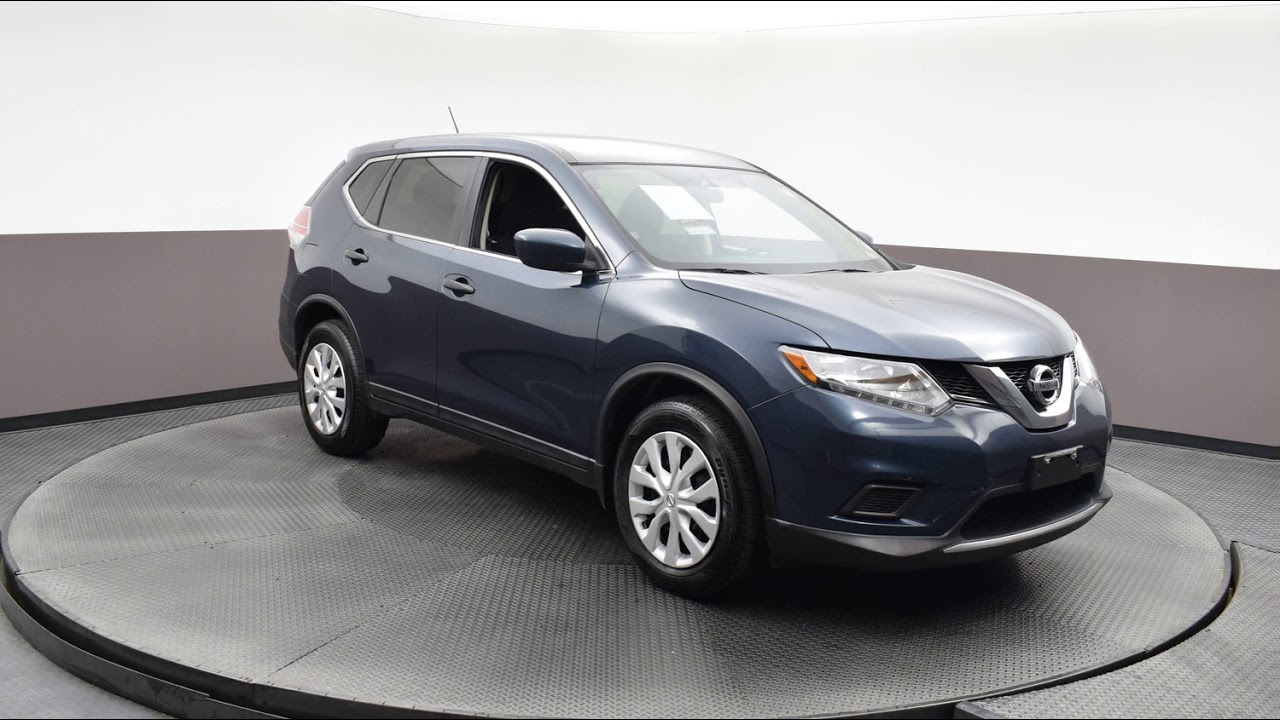 2016 Blue Nissan Rogue 4D Sport Utility #N7732TA - YouTube