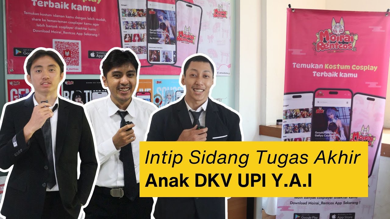 Intip Sidang Tugas Akhir anak DKV YAI - YouTube