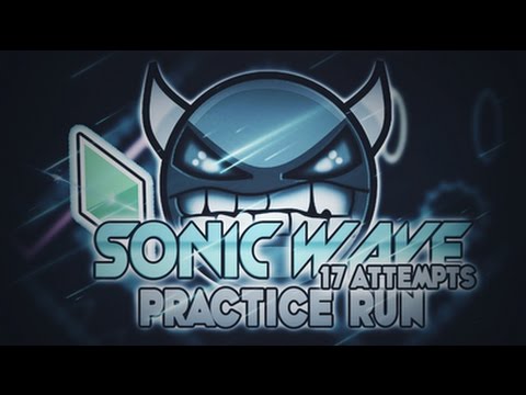 Sonic wave 17 Attempts Practice run. (On Stream) - YouTube
