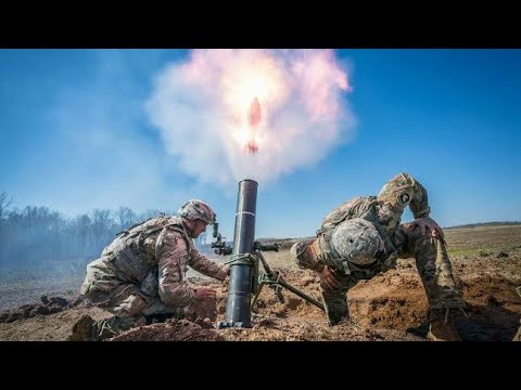 Mortar Fire 120mm- France M327 & US Army M120 - YouTube