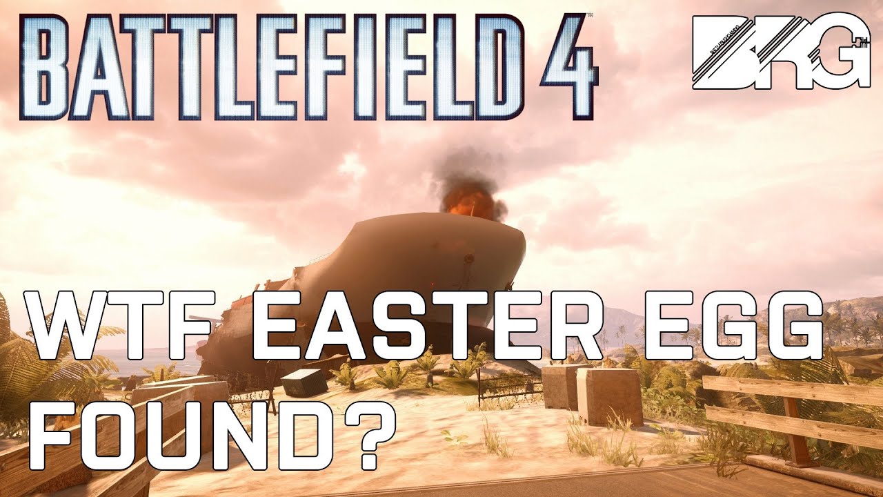 Battlefield 4 - WTF Easter Egg Found? - YouTube