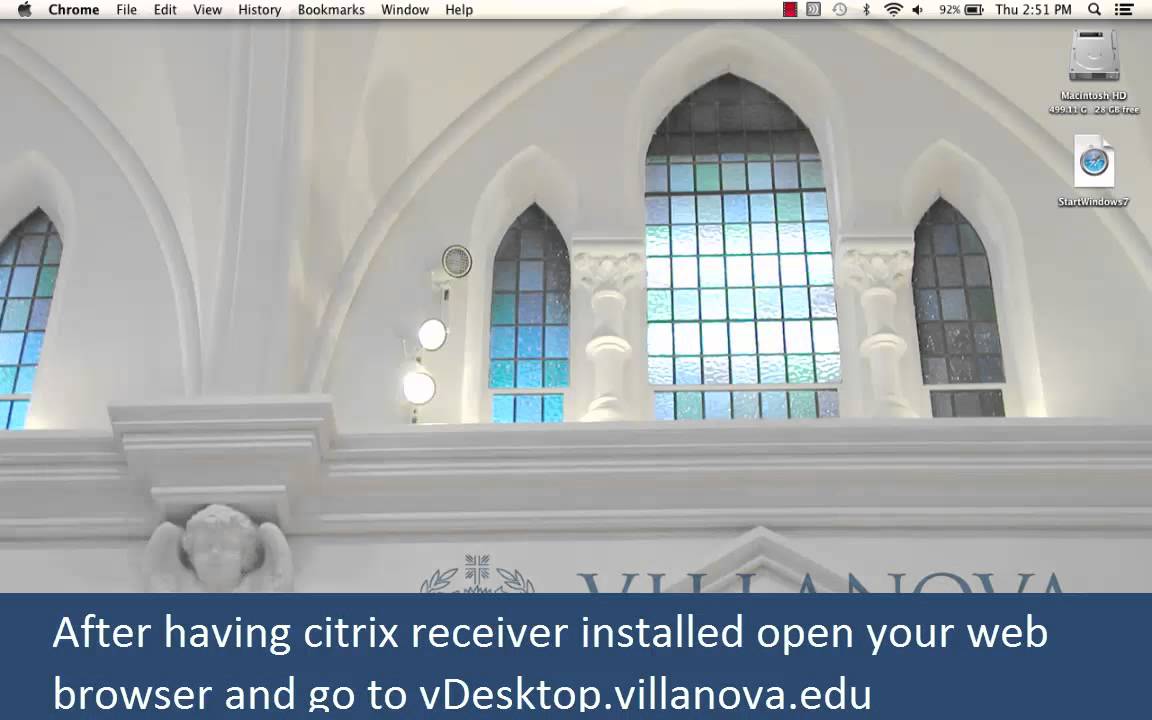 how to log on to vDesktop for mac - YouTube