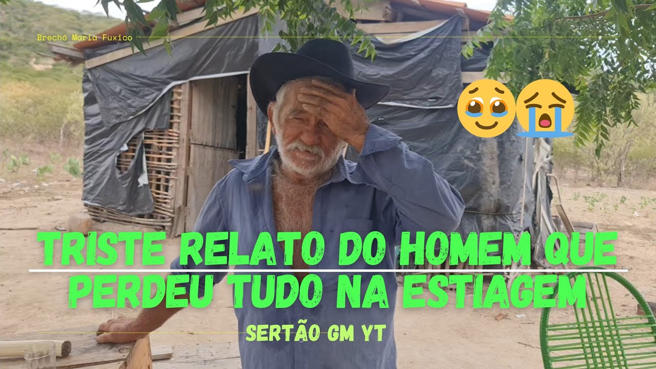 Muita seca prejuízo Fê e esperança, e assim que está a roça do meu pai ...