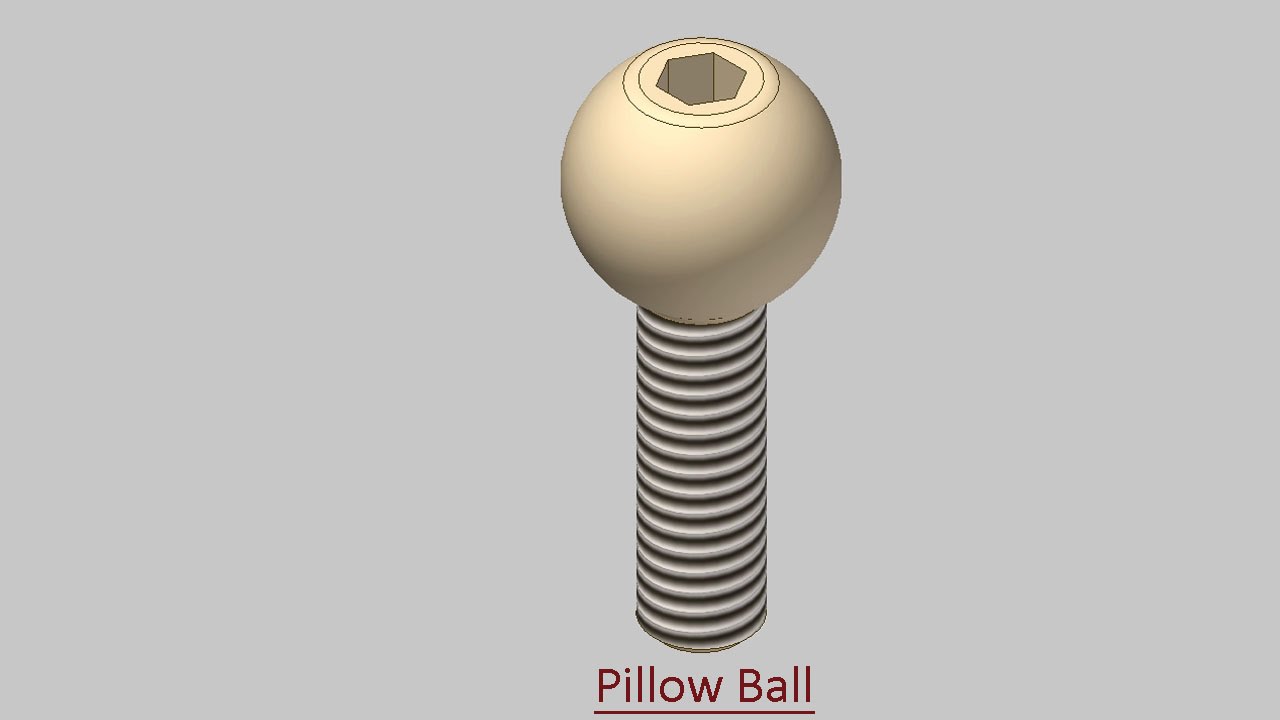 Pillow Ball (Video Tutorial) Autodesk Inventor - YouTube