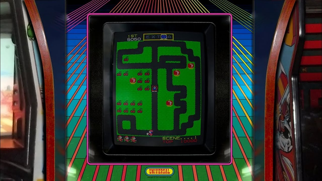 Mr. Do! - Realistic Arcade Bezels for Mame - YouTube