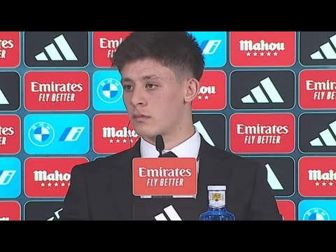 Arda Güler's first speech after joining Real Madrid ⚪🇹🇷