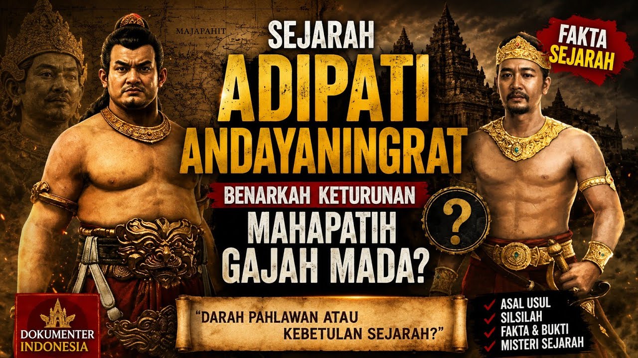 Adipati Andayaningrat Keturunan Mahapatih Gajah Mada - YouTube