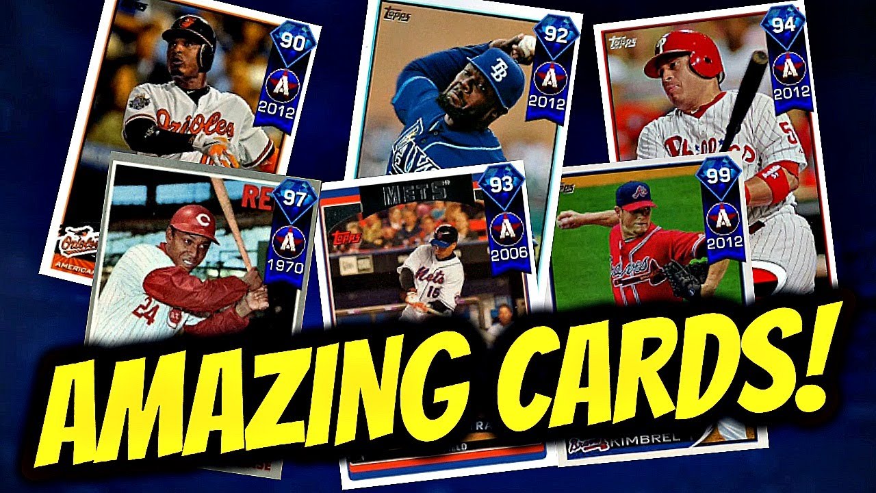 AMAZING NEW DIAMOND CARDS!! MLB The Show 17 Diamond Dynasty - YouTube