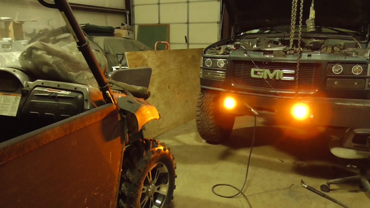 Vivid Light Bars White/Amber Flush Mount LED Pods - YouTube