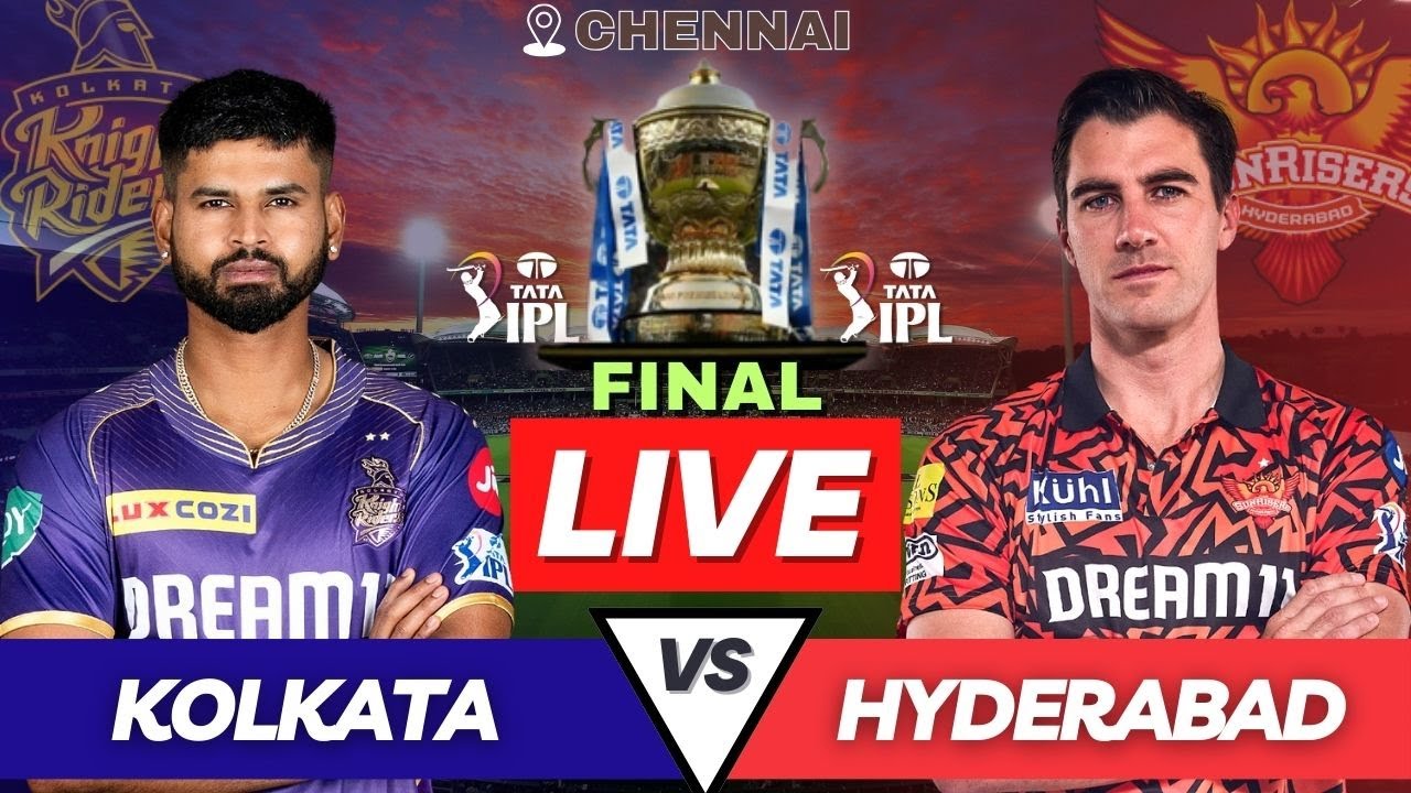 IPL 2024 Final Live SRH vs KKR Match | IPL Live Score & Commentary ...