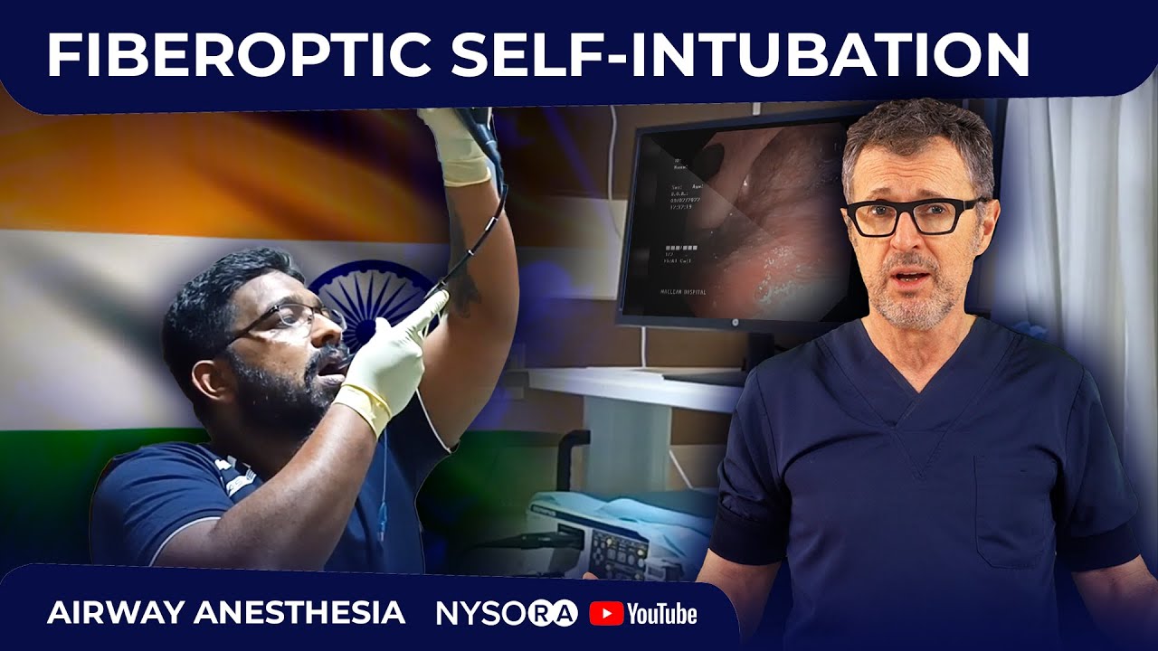 FIBEROPTIC SELF-INTUBATION - Crash course with Dr. Hadzic - YouTube