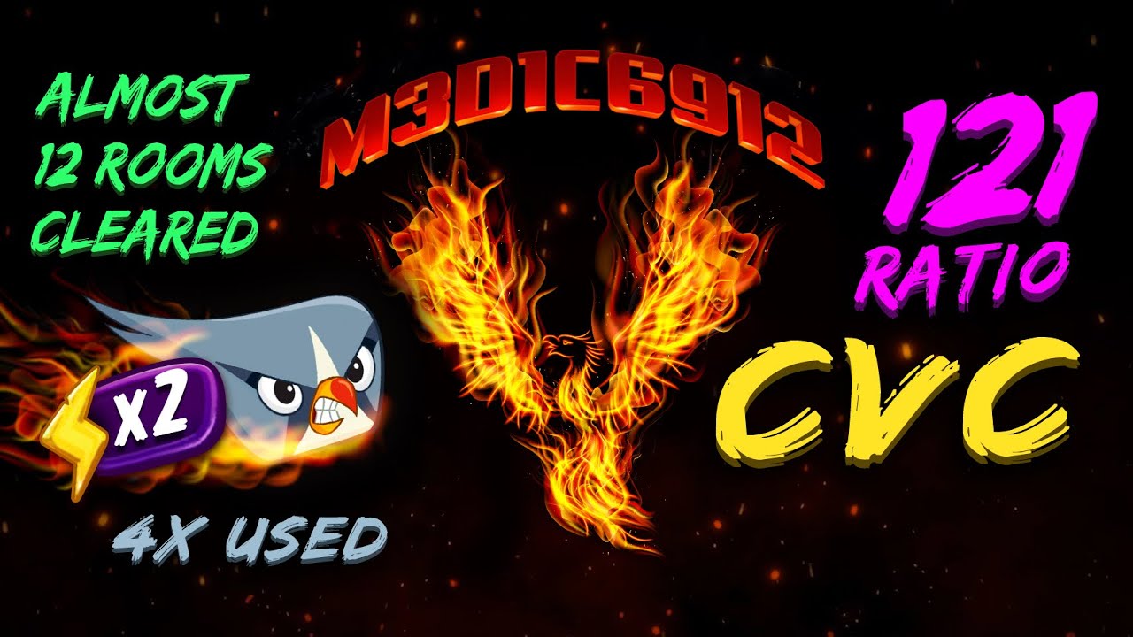Angry Birds 2 AB2 Clan Battle CvC 07/06/24 - 121 Ratio - x2 Silver 4x ...