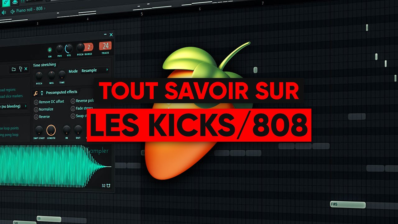 LES KICKS ET 808 SUR FL STUDIO (Tutoriel Débutant) - YouTube