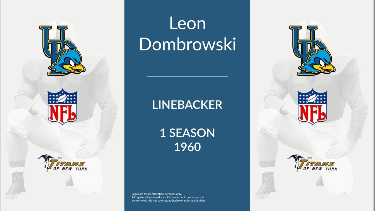 Leon Dombrowski: Football Linebacker - YouTube