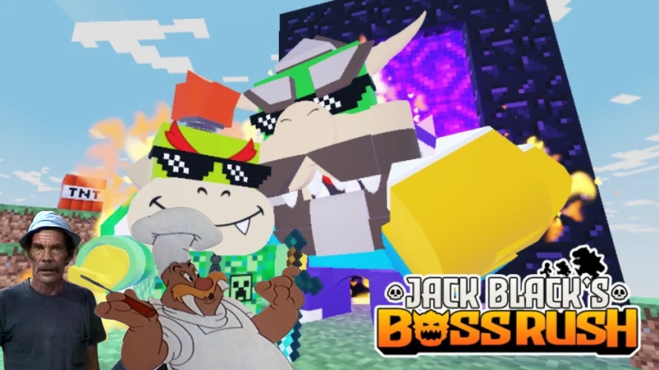 EU DESCOBRI O MELHOR JOGO DO MARIO NO ROBLOX! - Roblox Jack Black'S Boss Rush - YouTube