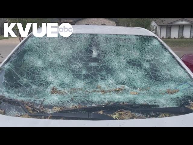 Storm Damage Car