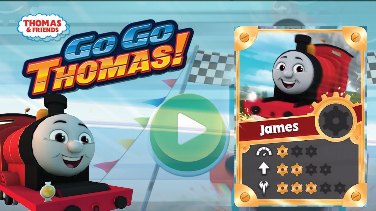 Thomas & Friends: Go Go Thomas - James is a red mixed-traffic tender ...