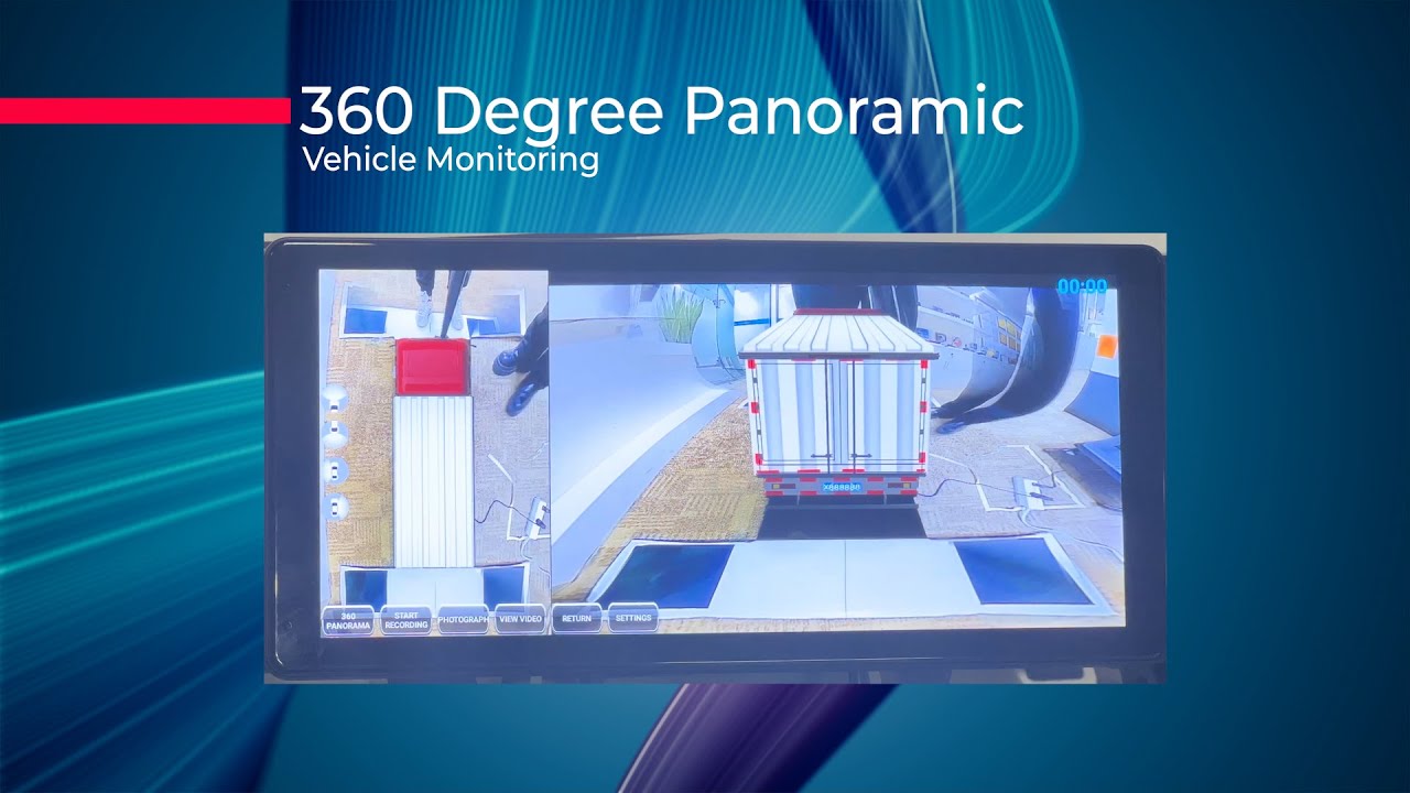 360-Degree Panoramic Vehicle Monitoring - YouTube