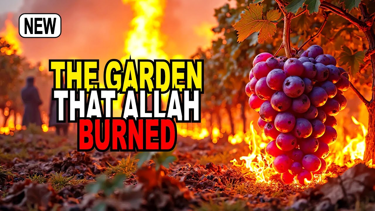 The Garden Allah Burned Overnight 🍇 | Forgotten Quranic Story of Ashab ...