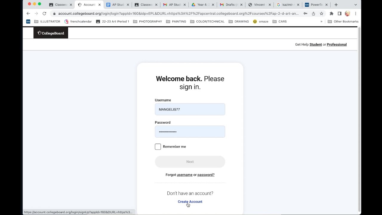 College Board Account Login - YouTube