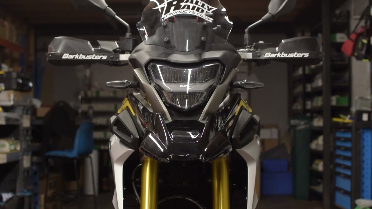 2021 BMW G310GS - RALLY RAID FORK CONVERSION - YouTube