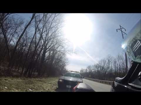 Sport Bike Rider Gets Pulled Over. - YouTube