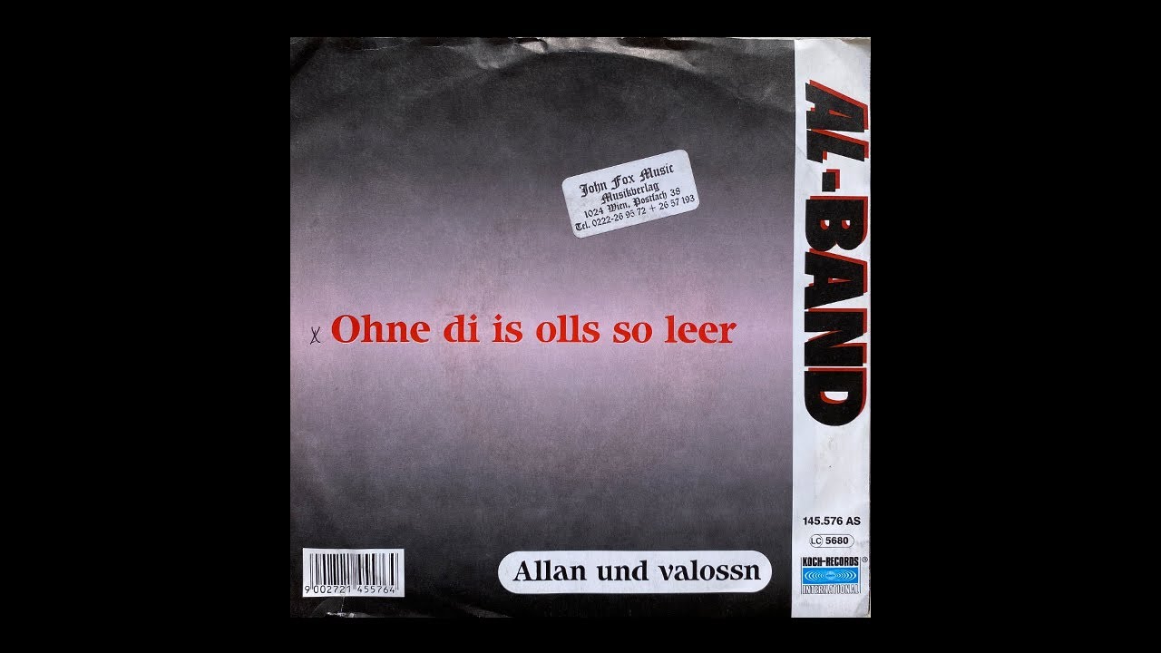 AL-Band - Ohne di is olls so leer - YouTube