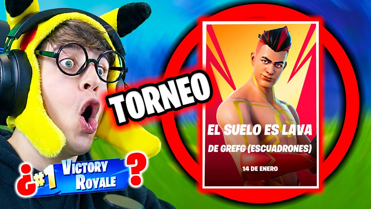 Jugando Torneo El Suelo Es Lava En Directo Nueva Skin Thegrefg